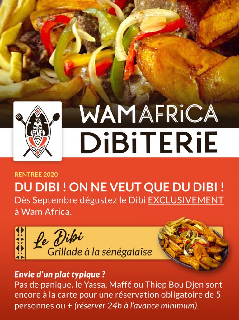 DIBITERIE – Wam Africa – Restaurant Bar Grill